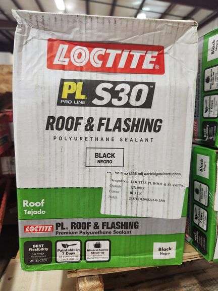 12 pack Loctite PL Roof and Flashing 10 oz. Each Polyurethane Sealant ...