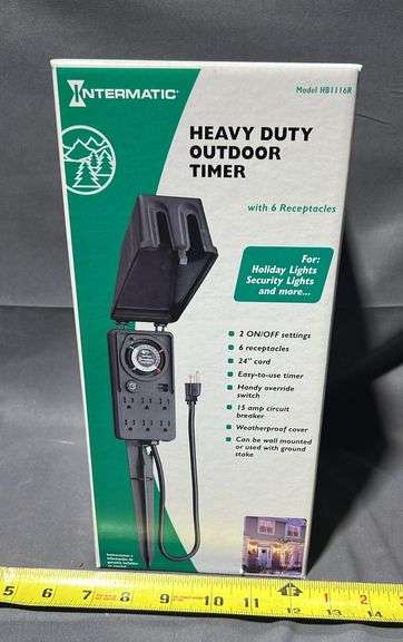 Intermatic Heavy Duty Outdoor Timer NIB - Metzger Property Services, LLC