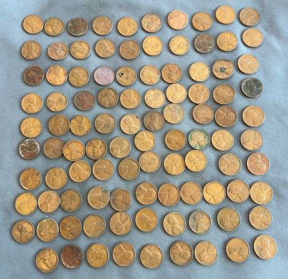 Appx. 100 Wheat Pennies, Various Years - Metzger Property Services, LLC