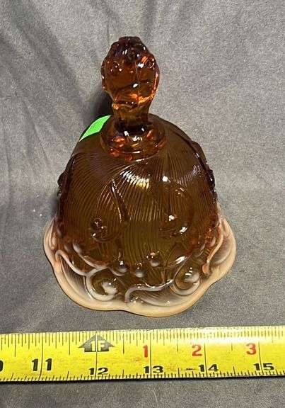 Fenton Opalescent Lilly of the Valley Bell 5.5” - Metzger Property ...