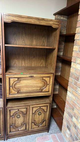 Book Shelf with Writers Desk & Storage 28.5”x72” - Metzger Property ...