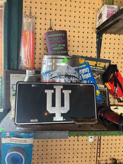 Tools, plaques, miscellaneous as shown in pictures - Metzger Property ...