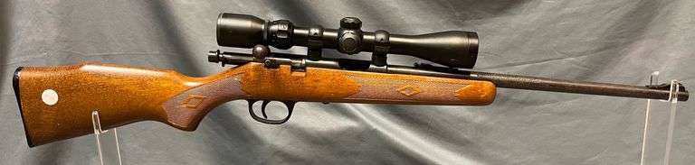 Marlin Model 15YN Micro-Groove Barrel .22 Single Shot LR Rifle Serial ...