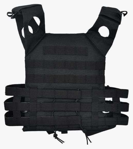 Airsoft Vest Adjustable Ultra-Light Training Molle Outdoor Safety ...