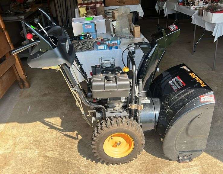 Poulan Pro Snow Blower 8.5hp / 27”, 2 stage, electric start, with ...