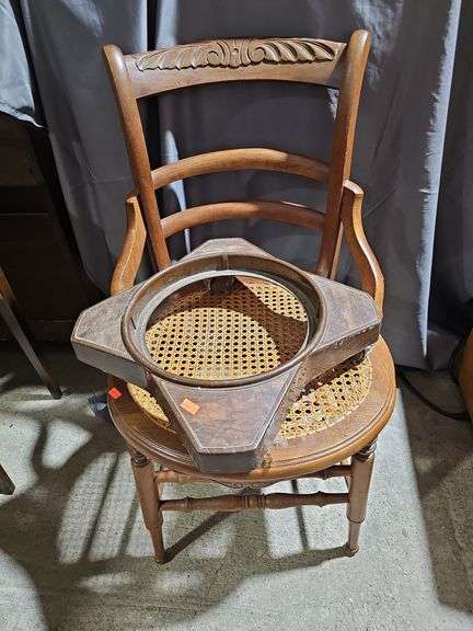 Vintage rainbow canister vacuum water tank trolley wheeled cart 14" x ...