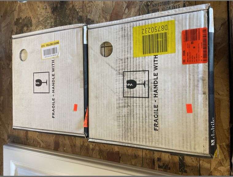 Portland Stone Beige 12 in. x 12 in. Glazed Ceramic Mosaic Tile (10 sq ...