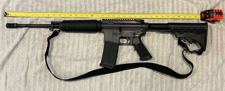 Bushmaster AR 15 .223-5.56 Rifle - PICK UP AT Dunker's Sporting Goods ...
