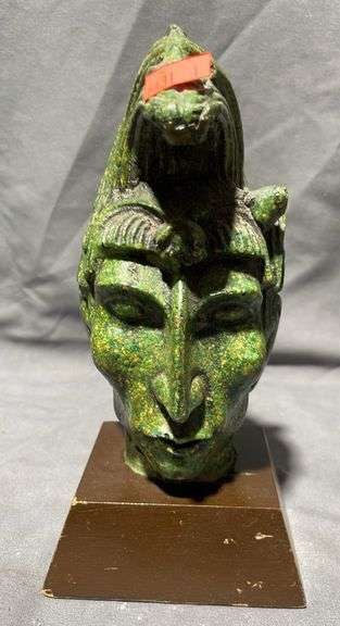 El Arte Azteca head statue - Metzger Property Services, LLC