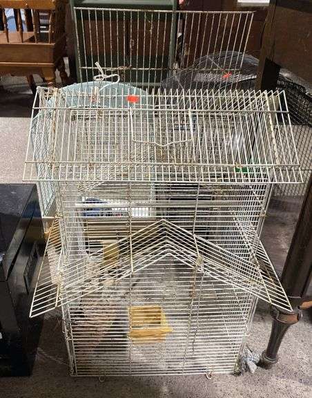 Metal Bird Cage 18”x20”x24” - Metzger Property Services, LLC