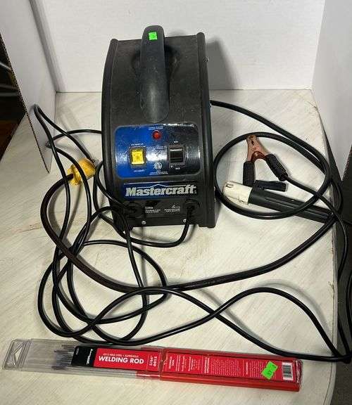 Mastercraft Stick Welder 120V • 60Hz & Forney Welding Rods 6013 Mild Steel - Metzger Property ...