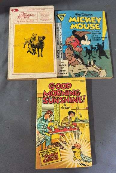 Walt Disney’s Mickey Mouse in “The Mystery of the Double-Cross Ranch ...