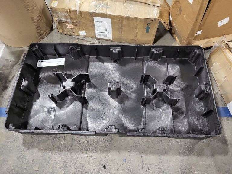 CONDOR Drum Spill Containment Platform with Drain: For 2 Drums, 30 gal ...