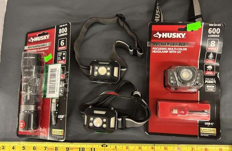 Husky Rechargeable Focusing Flashlight & Husky Rechargeable Focusing ...