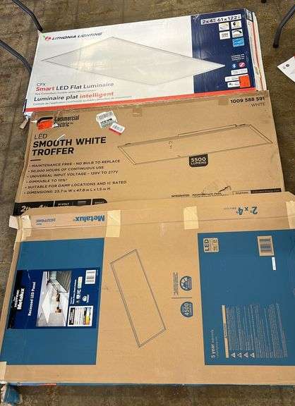 Lithonia Lighting CPX Smart LED Flat Luminaire Light 2’x4’ in box ...