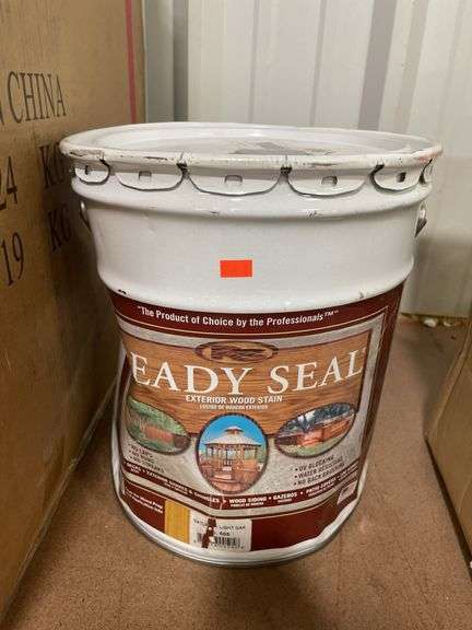 Goof Proof ready Seal Exterior Wood Stain Light Oak 5 Gallon - Metzger ...