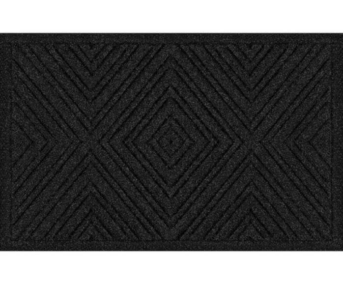 TrafficMaster Diamond Gem 24 in x 36 in Charcoal Door Mat - Metzger ...