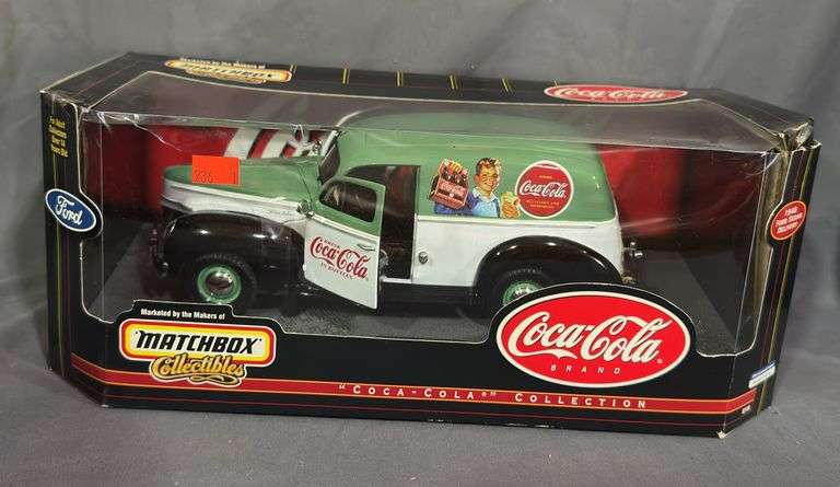 Coca Cola Matchbox Collectible Ford Sedan Delivery - Metzger Property ...