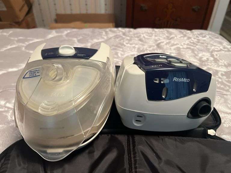 Resmed Bag & with DeVilbiss Nebulizer Model:3655LT • Resmed EPR Elite ...