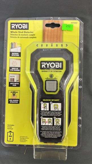 Ryobi Whole Stud Detector - Metzger Property Services, LLC