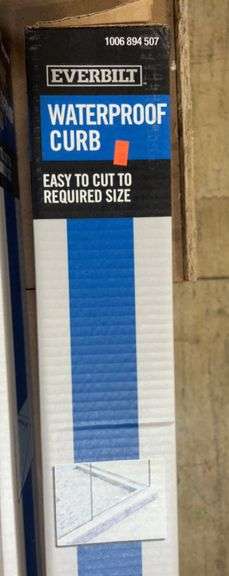 Everbilt 60 in. XPS Waterproof Curb for Showers - Metzger Property ...