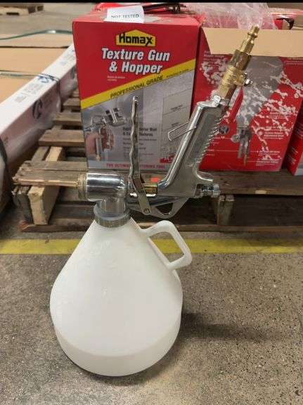 Homax Pro Gun and Hopper for Spray Texture Repair - Metzger Property ...