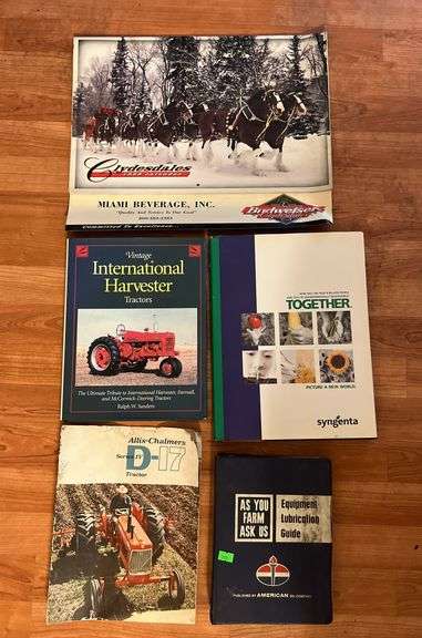 Budweiser Calendar • Equipment Lubrication Guide • Vintage ...