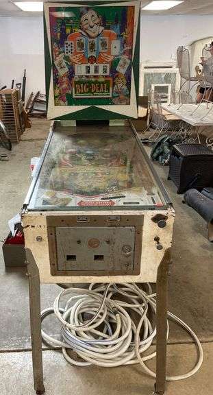 William’s electronic manufacturing corp. Big Deal pinball machine 52 ...