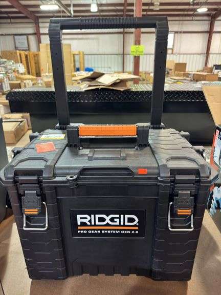 RIDGID Pro Gear System Gen 2.0 Stackable 25 in All Terrain Rolling Tool ...