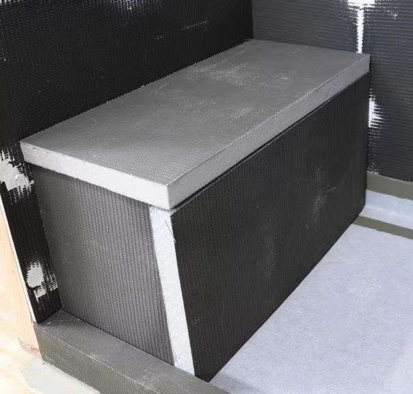 Everbilt 24 in. x 48 in. x 2 in. XPS Waterproof Backer Board for Shower ...