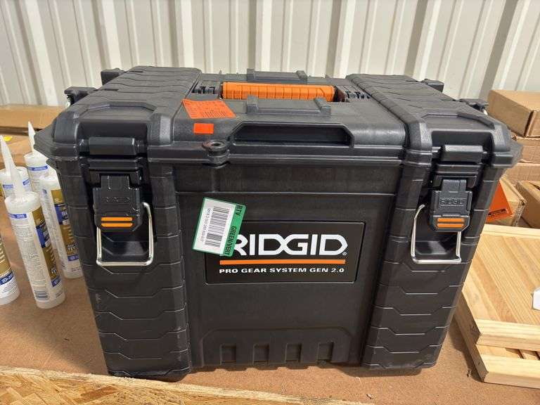 RIDGID Pro Gear System Gen 2.0 Stackable 25 in All Terrain Tool Box ...