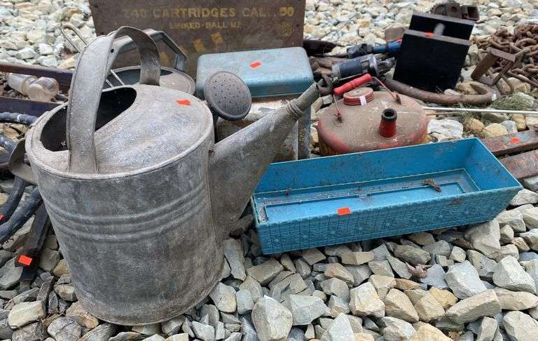 Planter, watering cans, letter box, oil can - Metzger Property Services ...