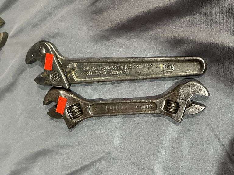 Lakeside Double Sided Adjustable Wrench 6” 8”, Polly Drop Forged Steel ...