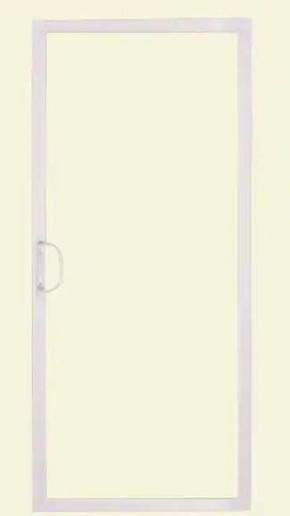 American Craftsman 72 in. x 80 in. 50 Series White Vinyl Sliding Patio ...