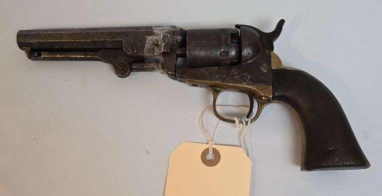 Colt Model 1849 .31 Cal Pocket 5-Shot Revolver Black Powder, Barrel ...