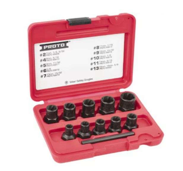 PROTO Bolt & Screw Extractor Set - Metzger Property Services, LLC