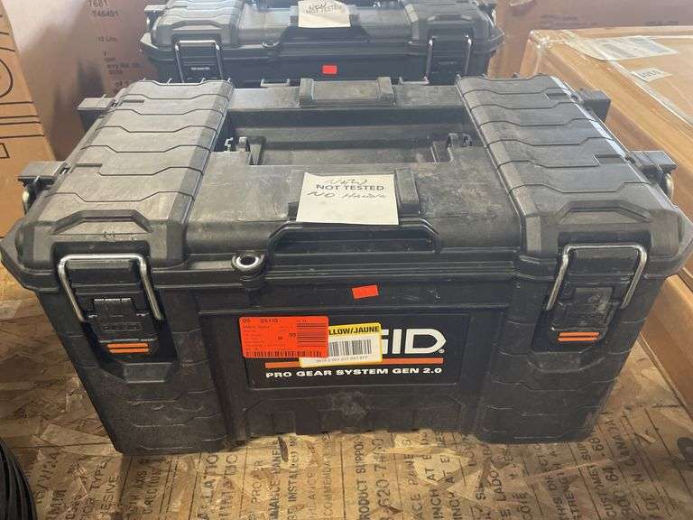 RIDGID Pro Gear System Gen 2.0 Stackable Durable 22 in. Modular Tool ...