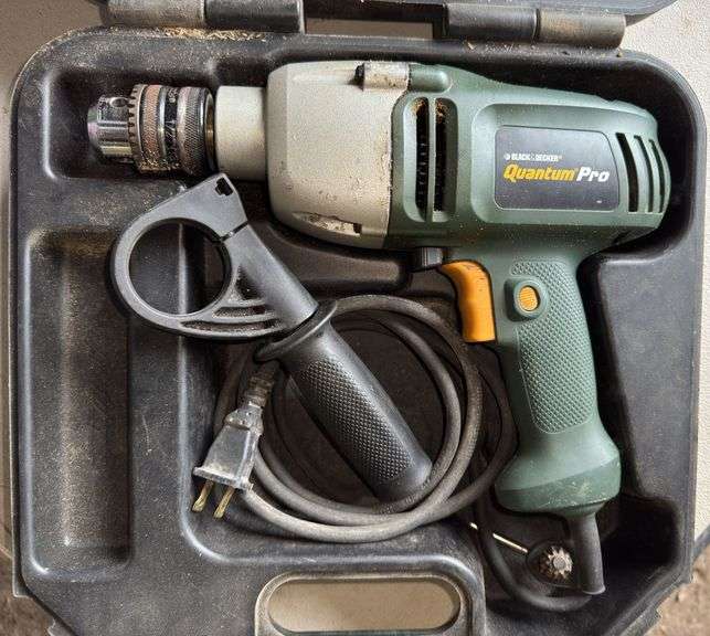 Black & Decker Quantum Pro Drill in Case - Metzger Property Services, LLC