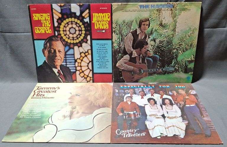 20+ Classic Country Vinyl Records Inc. “Ben Colder” “Country Travelers ...