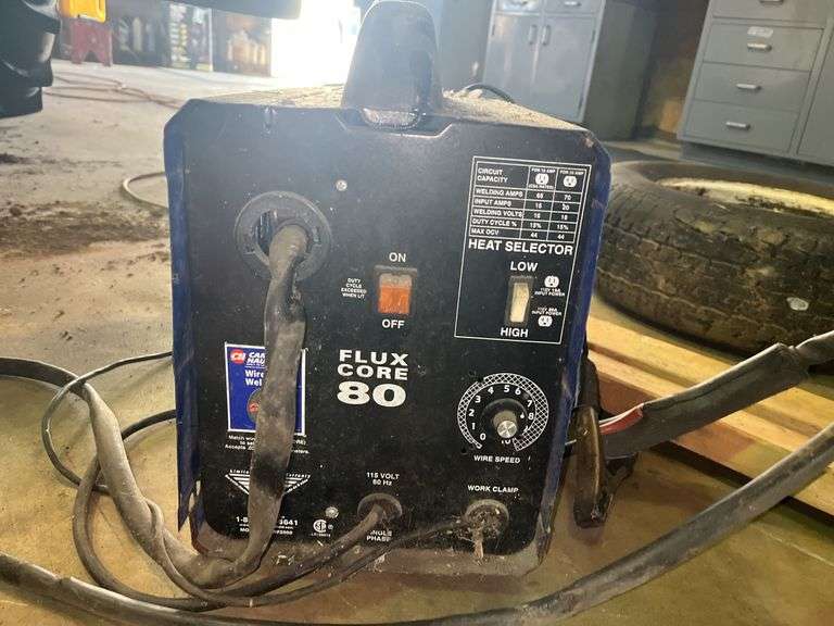 Campbell Hausfeld Flux Core 80 welder - PICK UP AT ALTERNATE LOCATION ...