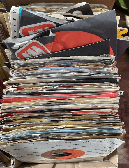 50+ 45 RPM Vinyl Records Inc. Randy Barlow, The O'Jays, Patty Duke, Sam ...