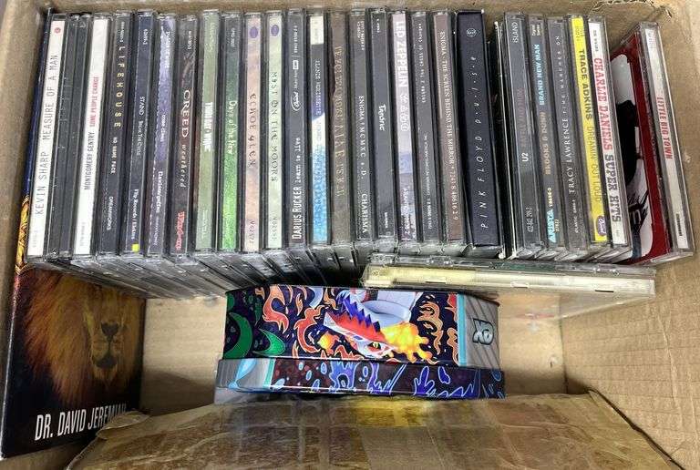 Pokémon cards and cd assortment inc. Creed, Kevin Shar & Charlie ...