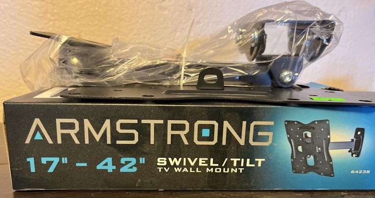 Armstrong TV Wall Mount 17”-42”, Sanyo DVD Player - Metzger Property ...