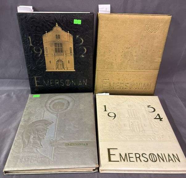 Emersonian 1952-1955 Yearbooks - Metzger Property Services, LLC