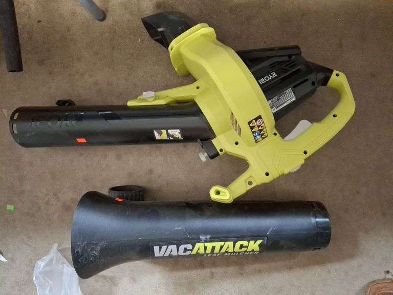 Ryobi Vac Attack Leaf Mulcher - Metzger Property Services, LLC