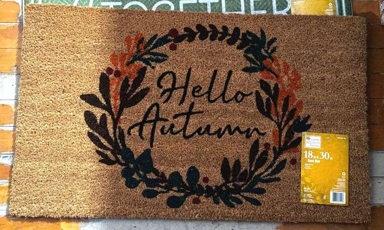 (3) Home Accents Holiday Fall Door Mats 18”x30” - Metzger Property ...