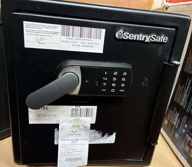 Sentry safe, has code 16x18x17" - Metzger Property Services, LLC