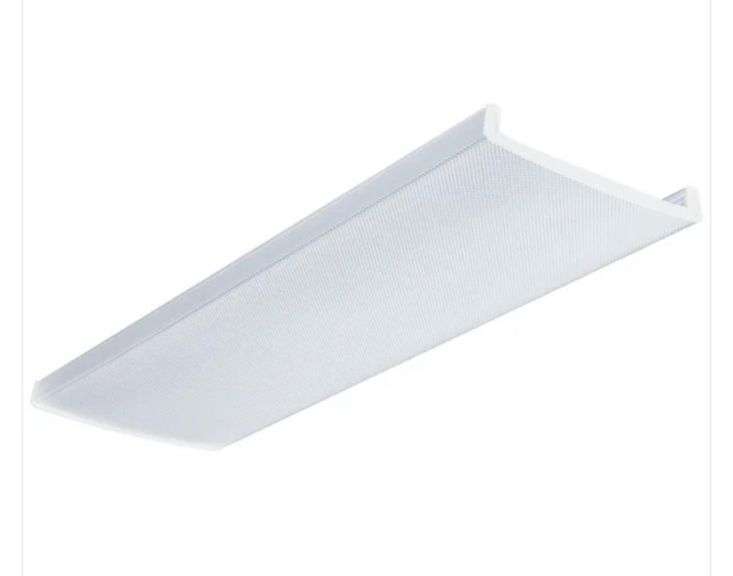 2 / Lithonia Lighting 1-1/2 ft. x 4 ft. Wraparound Clear Prismatic Lens ...