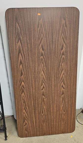 Wood Folding Table 48" - Metzger Property Services, LLC