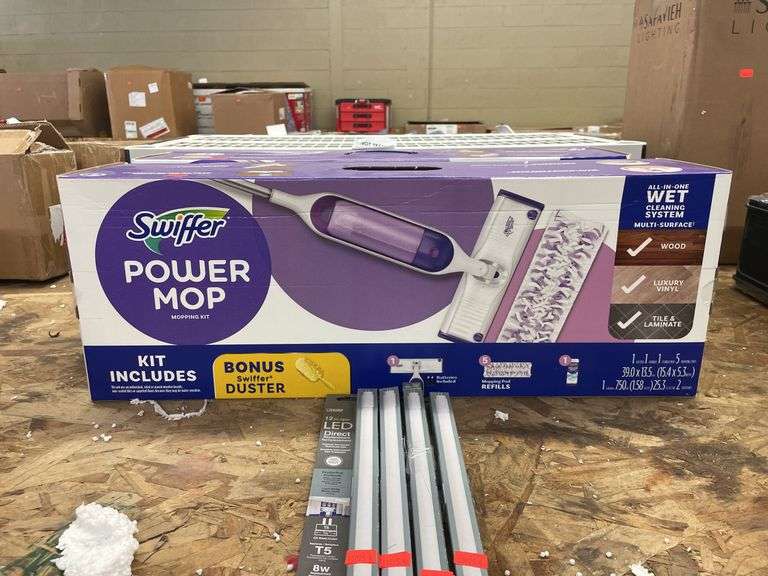 Swiffer Power Mop Mooping Kit - Metzger Property Services, LLC